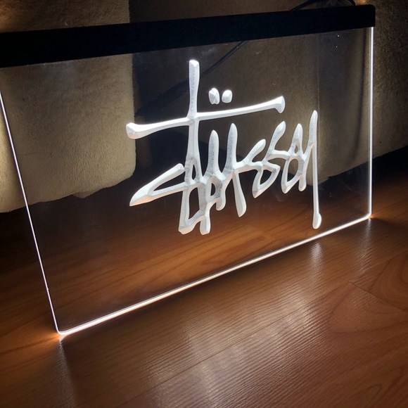 Other | Stussy Led Neon Light Sign 8x12 | Poshmark